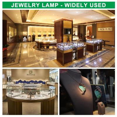 中国 360度LEDフォーカスライト ジュエリーディスプレイキャビネットのための究極の照明ソリューション 販売のため