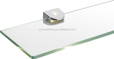 Cina Arredamento interno o cucina Lampada a clip di vetro a LED con finitura in argento cromata in vendita