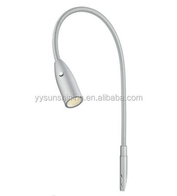 China Aluminium ijzer 12v LED Flexible Gooseneck Reading Lamp voor auto in Leveranciers en service Te koop