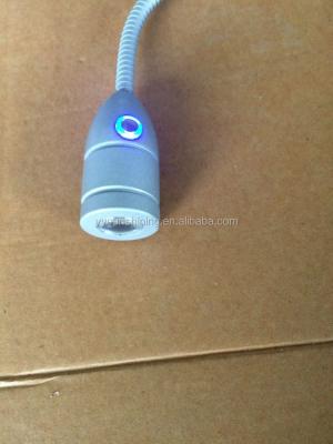 China 12v 1w Flexible Arm LED Bedside Reading Lights met Touch On Off Schakelaar in het donker Te koop