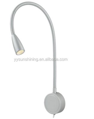 China Lâmpada de leitura LED montada na parede para cama 1W à venda