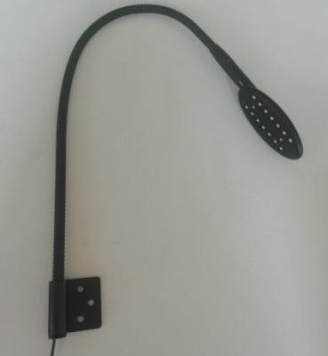 Cina 12V DC Input LED Bed Headboard Flessibile Arm Reading Lamp per camera da letto in barca caravan in vendita