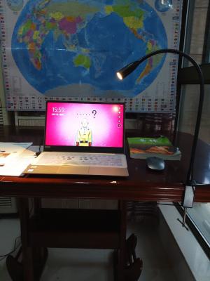 China 30*30*580MM Color Temperature 3000K-6500K Clip LED Gooseneck Study Table Lamp for Work for sale