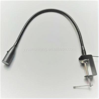 China 30*30*580MM Color Temperature 3000K-6500K Clip LED Gooseneck Study Table Lamp for Work for sale