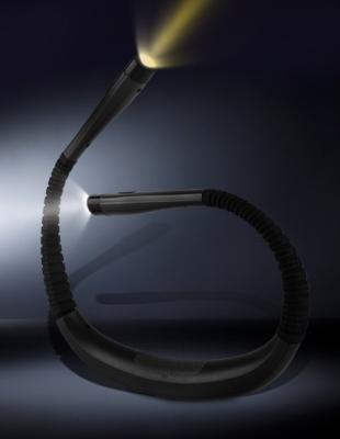 Cina Lampa di lettura notturna USB flessibile per collo con luci da renna in esecuzione in ABS e LED in vendita