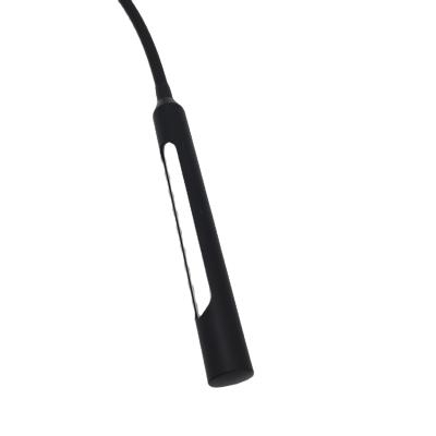 China Lâmpada de leitura LED de sombra de plástico montada na parede da cama com pescoço de ganso flexível CE Direct à venda