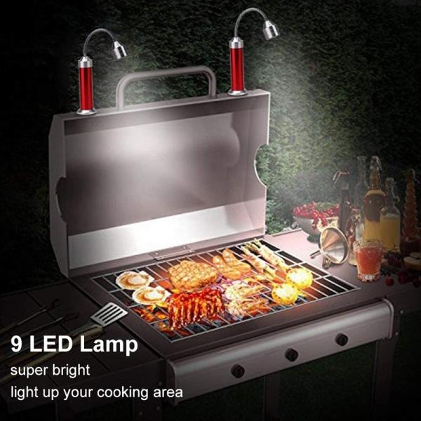 Enhance Your Grilling Experience with Super Bright LED BBQ Light and Magnetic Base