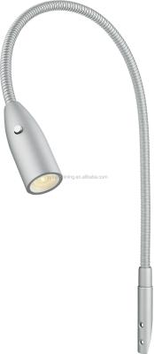 China 30000 uur levensduur Aluminium LED leeslamp voor bed met gooseneck en elegant ontwerp Te koop