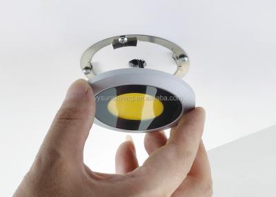 Cina Lampade da armadio per abitazioni di superficie rotonda montate a corrente costante 350mA COB LED Spot Light in vendita