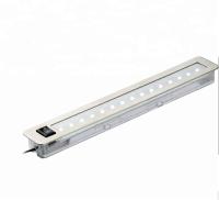 China Recessed On-off Switch Closet LED Linear Light ABS PC Material Under Cabinet Lighting for sale