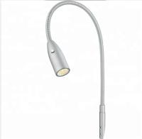 China Adjustable Gooseneck LED Light for Bed 1w Powerful Light Source DC 4V Input Voltage for sale