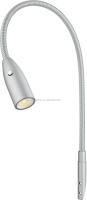 China Adjustable Gooseneck LED Light for Bed 1w Powerful Light Source DC 4V Input Voltage for sale