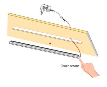 Cina Fonte luminosa a LED Alta luminosità SMD3528 Lampada da scaffale in incasso per armadietti da cucina in vendita