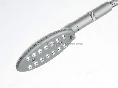 Cina Montaggio a muro argento Taste switch flessibile Colletto di gallina serpente luce di lettura a LED in vendita
