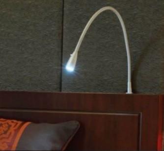 Cina Moderno design e LED LED Flessibile Gooseneck Headboard Luce di lettura per letti in vendita