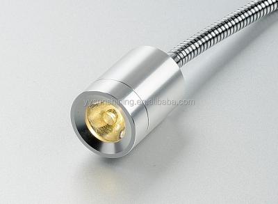 Cina Hotel Letto Testa LED Parete lettura luce flessibile Colletto di gallina 1w / 3w alimentazione a corrente continua in vendita