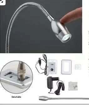 Cina DC5V2A Input USB Flexible LED Reading Light per Letto Desktop laterale e Sofa Armrest in vendita