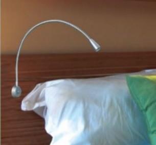 Cina Durata di vita 30000 ore Flessibile lampada da lettura a LED per hotel e ospedali in vendita