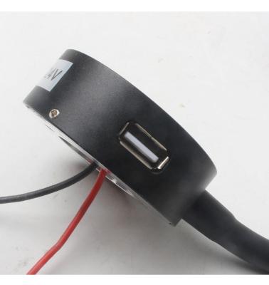 Cina 12V 24V USB Gooseneck letto luce di lettura con 2USB di ricarica LED di alta potenza e montaggio a parete in vendita