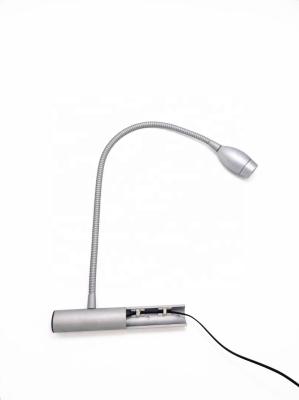 Cina 65lm/w Flessibile Colletto di Gooseneck Arm Lampada da lettura a LED montata sulla parete per la stanza dei bambini in vendita