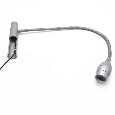 Cina 65lm/w Flessibile Colletto di Gooseneck Arm Lampada da lettura a LED montata sulla parete per la stanza dei bambini in vendita