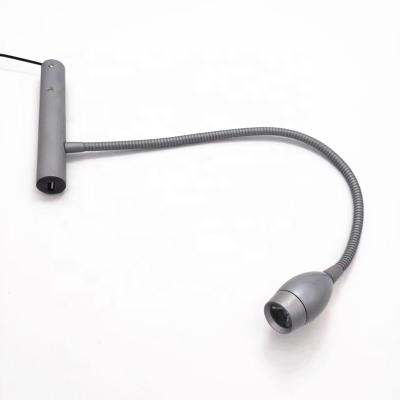 Cina 65lm/w Flessibile Colletto di Gooseneck Arm Lampada da lettura a LED montata sulla parete per la stanza dei bambini in vendita