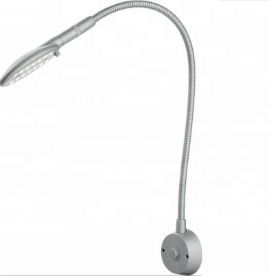 China Switch Control Wall Mounted Lamp Led Flexible Neck Reading Light for Home RV Boat for sale
