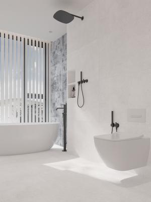 China Ivory White Structured Terrazzo Wall & Floor Tile (600x600 / 600x1200mm) for sale