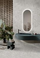 Quality Rich Dark Coffee Semi-Polished Tile | P2 Balanced Friction | Vitrified Standard for sale