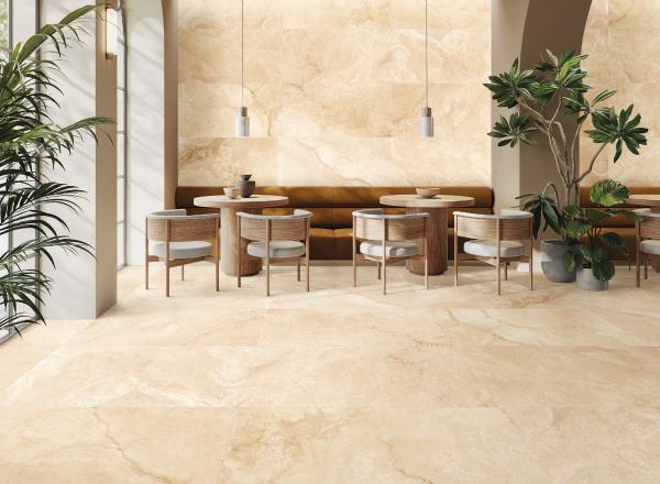 Quality Unique Artistic Pink Orange 600*1200mm Mellow Touch Luxury Bedroom Tile for sale