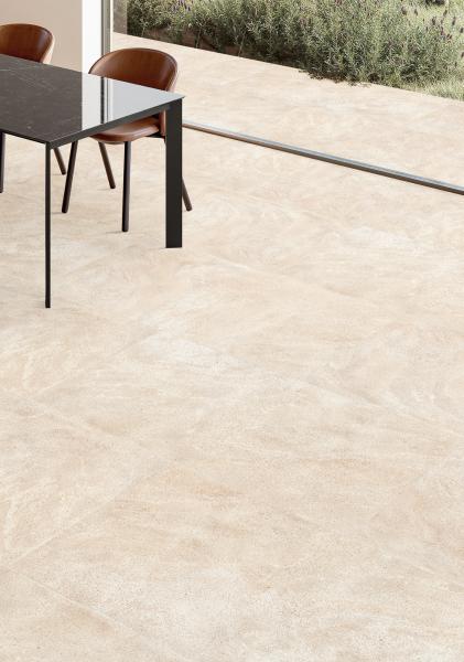 Quality Glare-Free Light Coffee Velvet Textured Tile for High-End SPA Relaxation Zones for sale