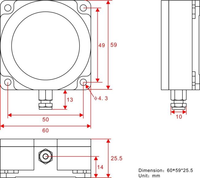RION brand TL740D mems gyroscope sensor for agv car