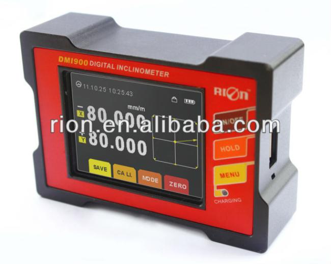 High Precision USB Output Touch Screen Digital Protractor Inclinometer by Chinese Factory