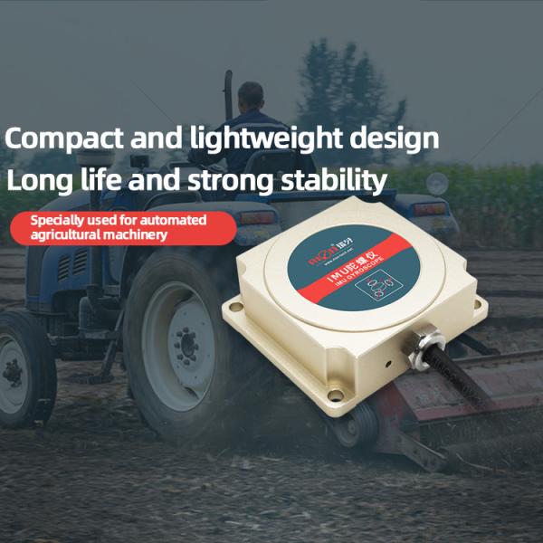 TL725D IMU Gyroscope Slope Sensor Tractor Attitude Angle Front Wheel Angle Measurement Six Axis