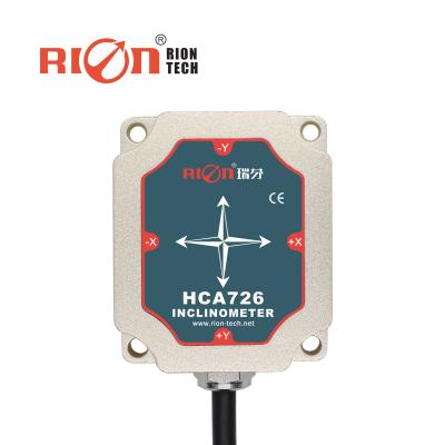 China Electricity Tower Tilt Angle Sensor Single Dual Axis Modbus Rtu Protocol for sale