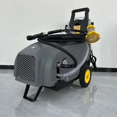 China Silent Design Mobile Car Wash Machine 380V 3.0kw With High Pressure Pump for sale