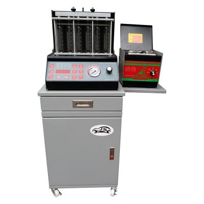 China Automotive 6 Cylinders Fuel Injection Nozzle Cleaning Machine 50Hz Split Design for sale