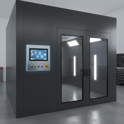 China Precise Control Car Spray Paint Booth For Professional Refinishing CE Certified for sale