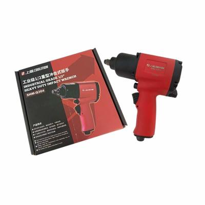 China Heavy Duty 1/2 Inch Drive Pneumatic Impact Wrench Aluminum Alloy Construction for sale