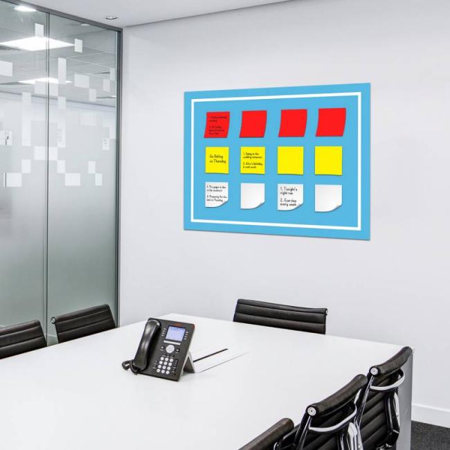 Double Sides Removable Sticky Display Memo Board