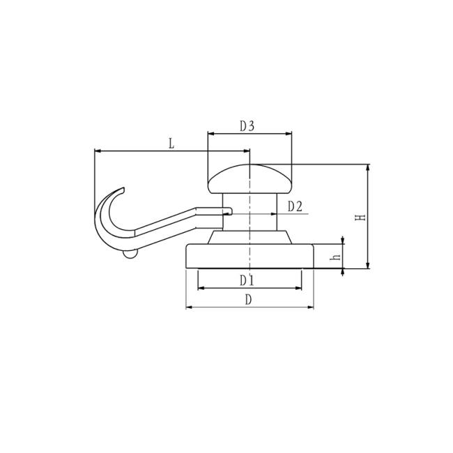 Colorful Magnetic Hook