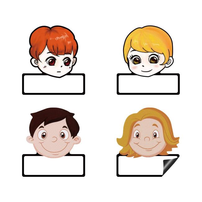 Removable Dry Erase Name Tag