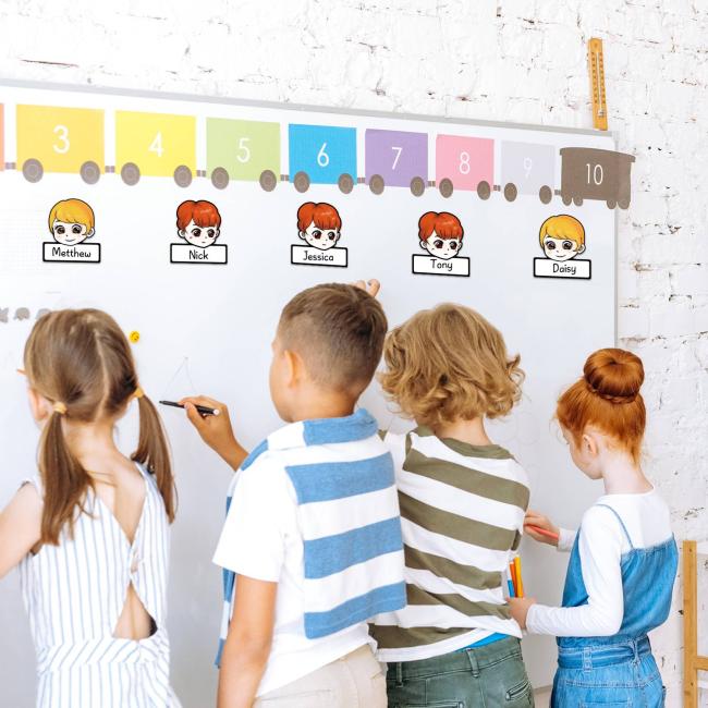 Removable Dry Erase Name Tag