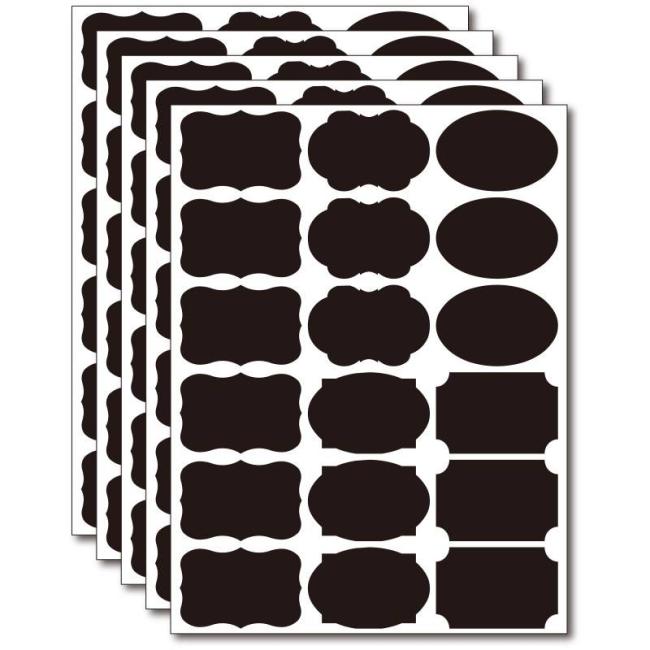 Removable Blackboard Label For Bottle