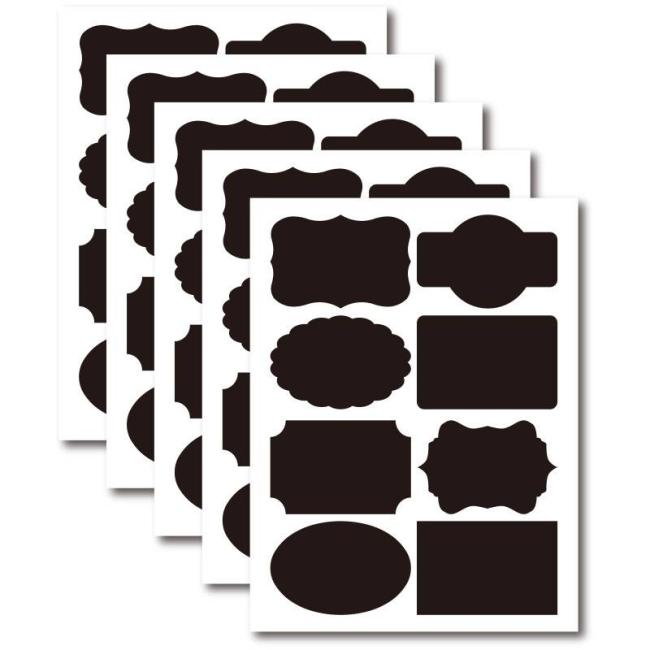 Removable Blackboard Label For Bottle