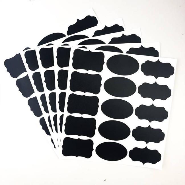 Removable Blackboard Label For Bottle