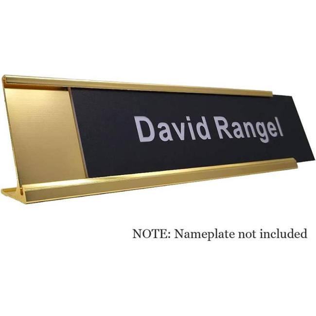 L Shape Tabletop Name Plate Holder