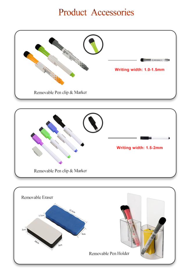 Cute Design Dry Erase Weekly Monthly Planner