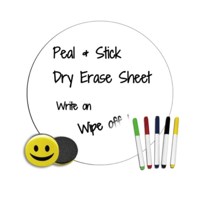 Removable Dry Erase Table Spot