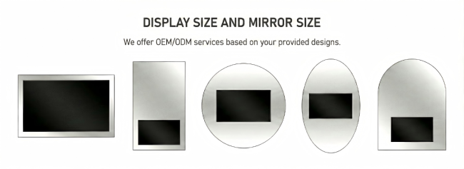 Kingstin Smart Bathroom Mirror Cabinet with Built-in TV & Storage ...